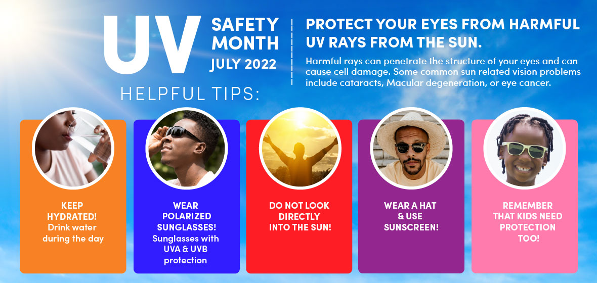 UV Safety Month - Courts Optical Barbados | Eye Care Services & Eye ...
